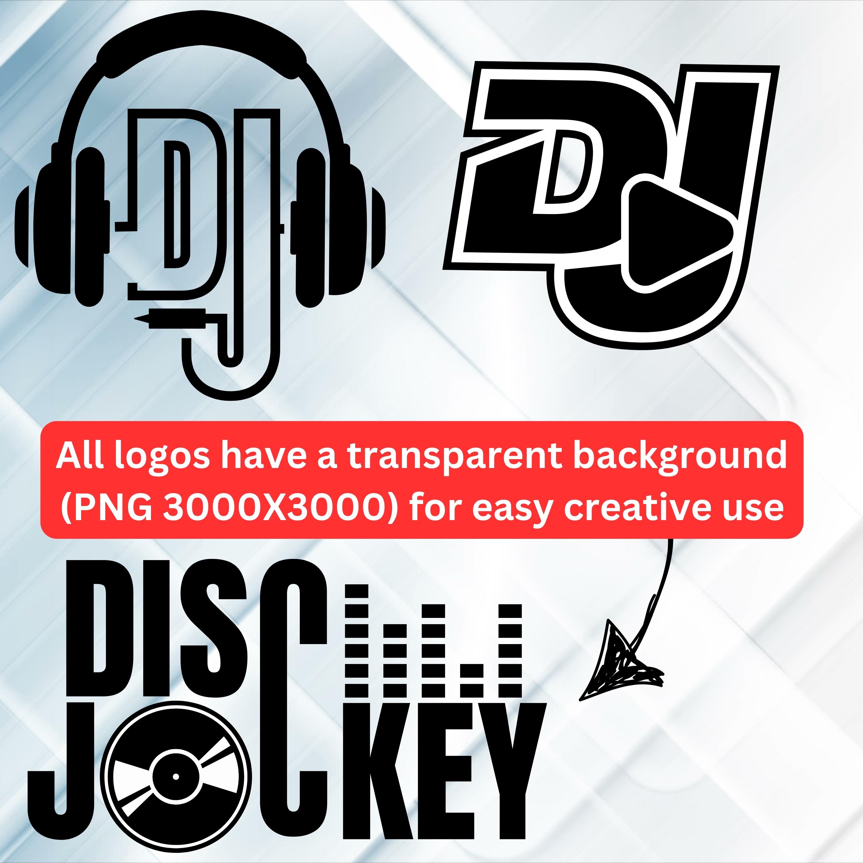 Custom DJ Logo Bundle, 20 Professional Logo Templates for Musicians ...