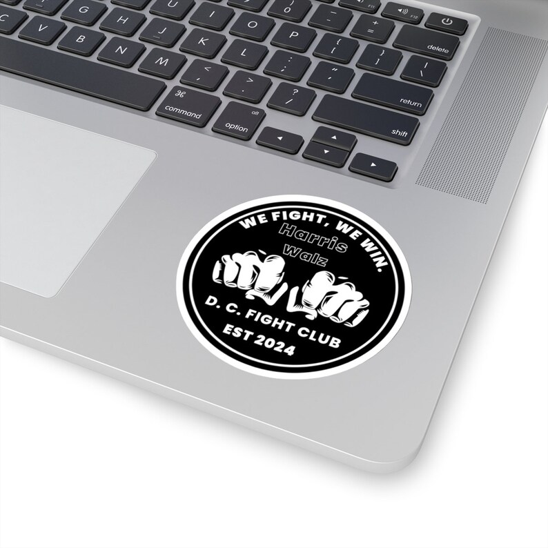 Harris Tim Walz Stickers, When We Fight We Win United States Election ...