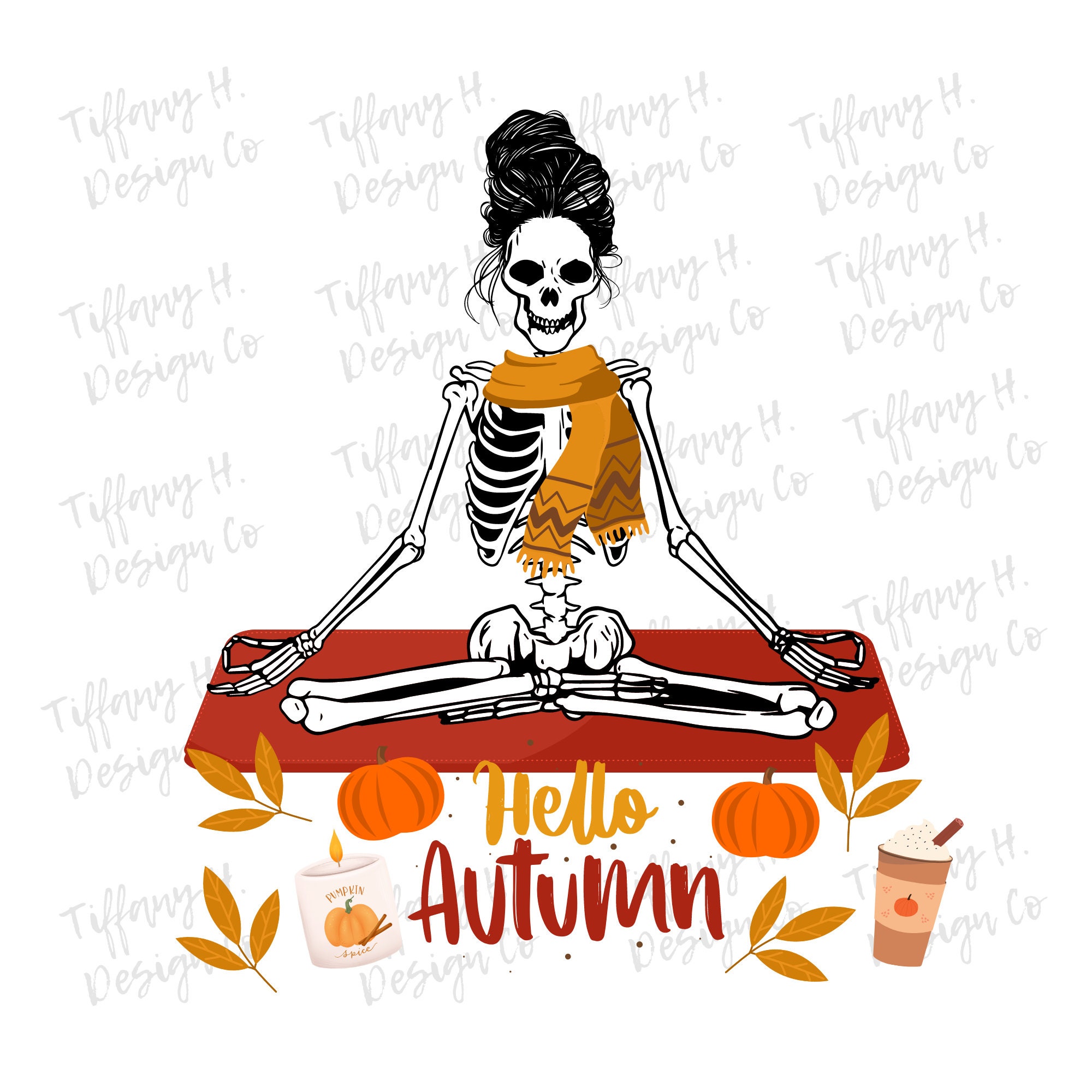 Fall Autumn SVG | Meditation SVG | Yoga SVG | Pumpkin Spice Latte ...