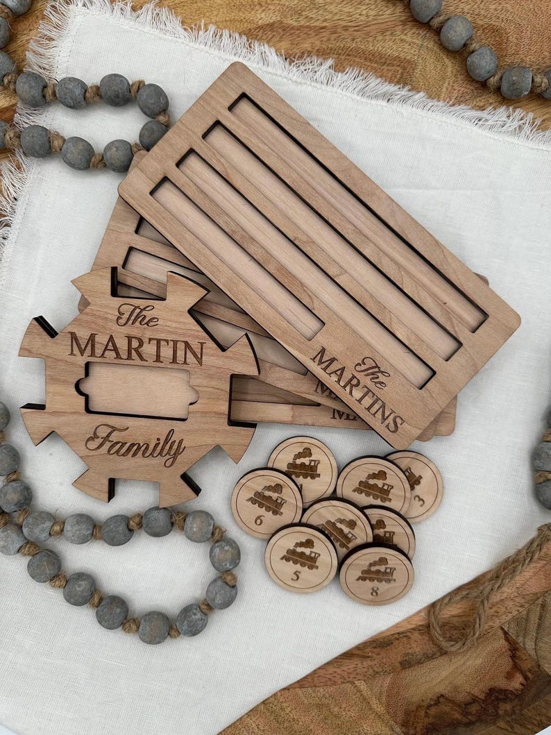 Mexican Train Game Night Activity for Family Domino Set Includes ...
