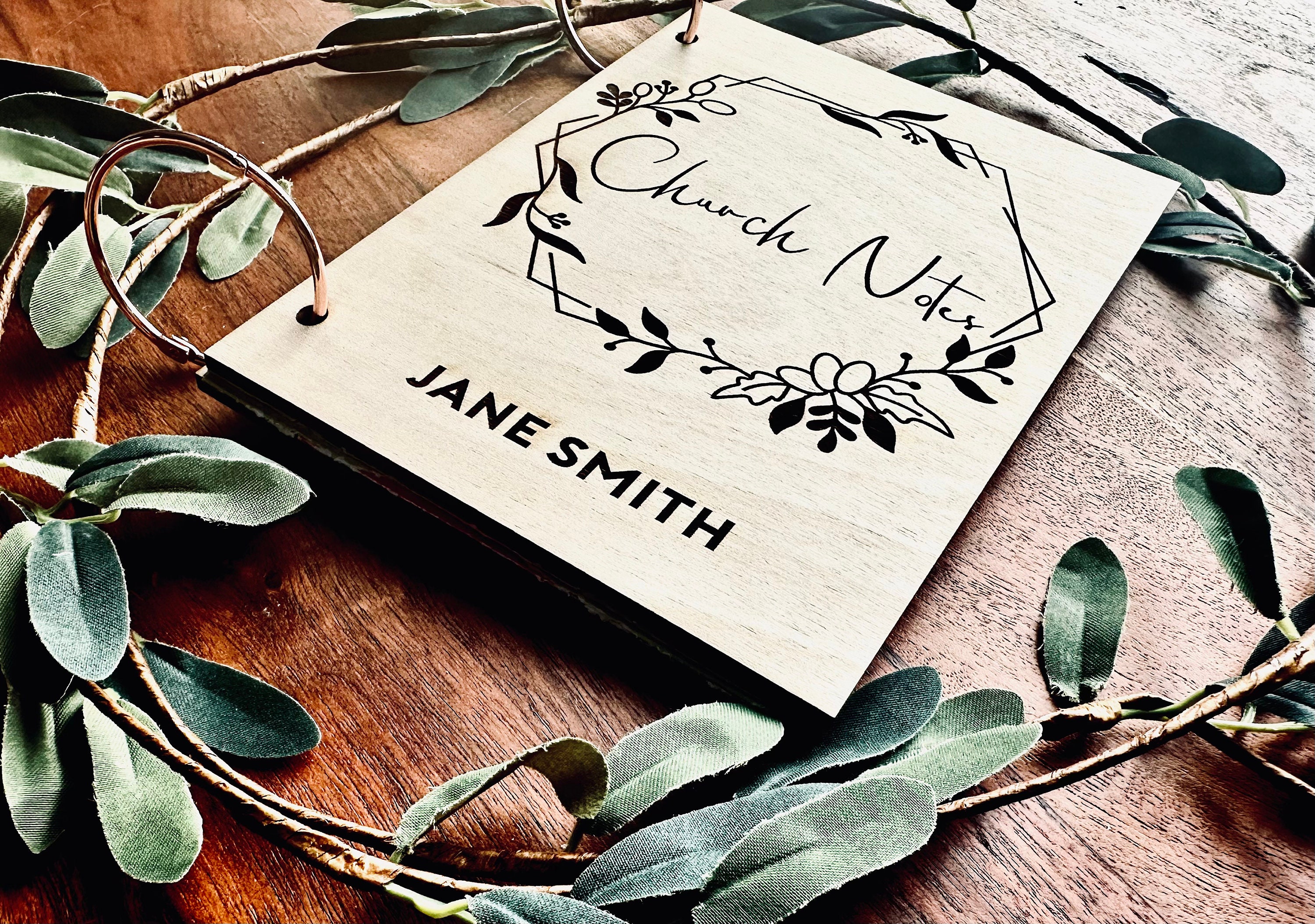 Church Notes Binder, Sermon Notes Binder, Notebook Keepsake, Journal ...