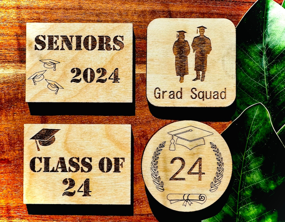 Graduation Magnets, Class of 2024, Seniors, Graduation Refrigerator ...
