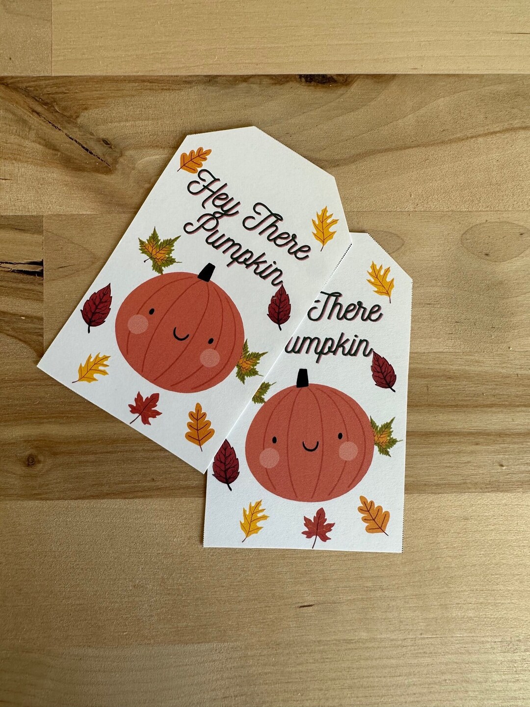 Fall Gift Tag Printable Hey There Pumpkin Instant Download - Etsy