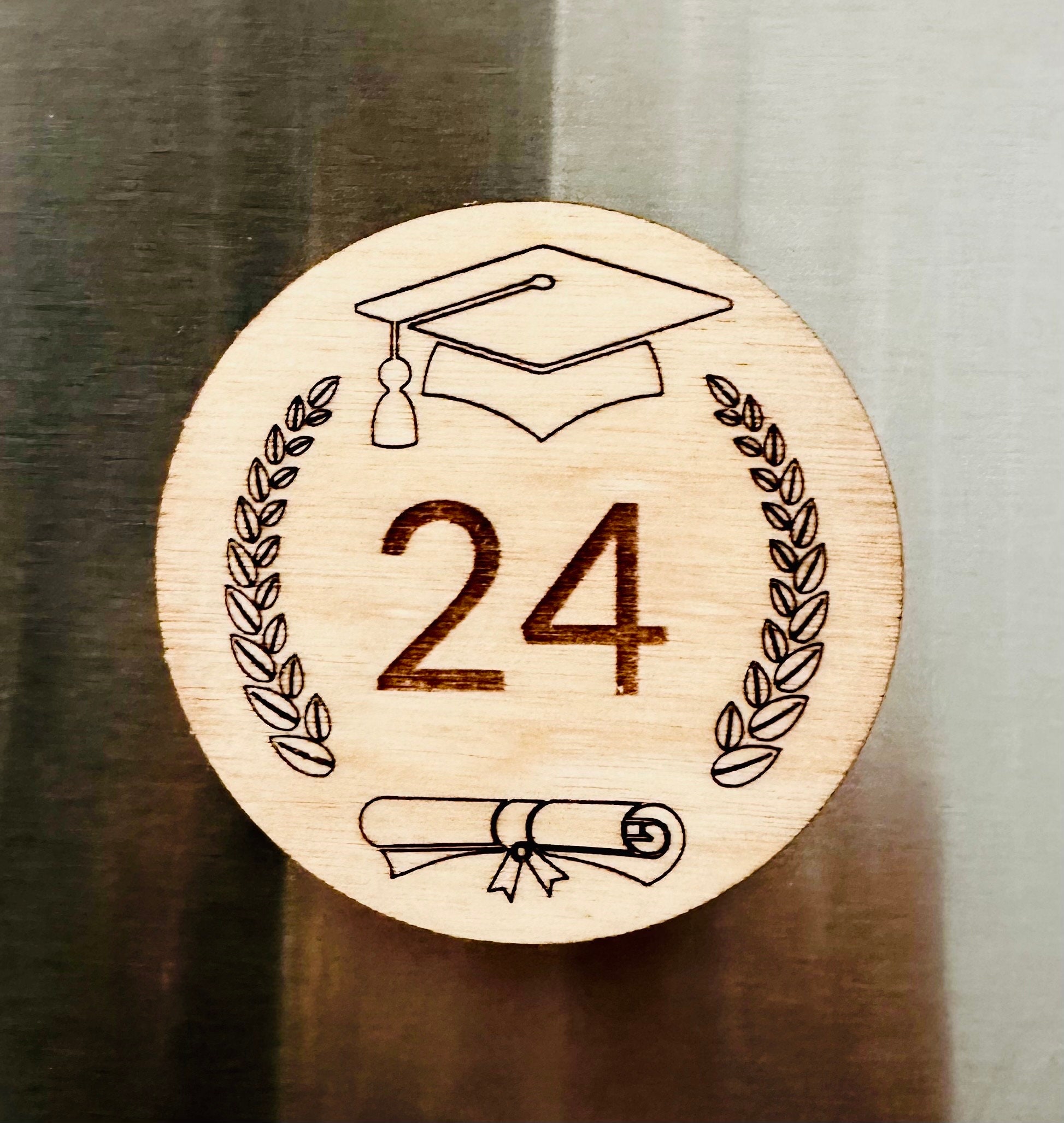 Graduation Magnets, Class of 2024, Seniors, Graduation Refrigerator ...