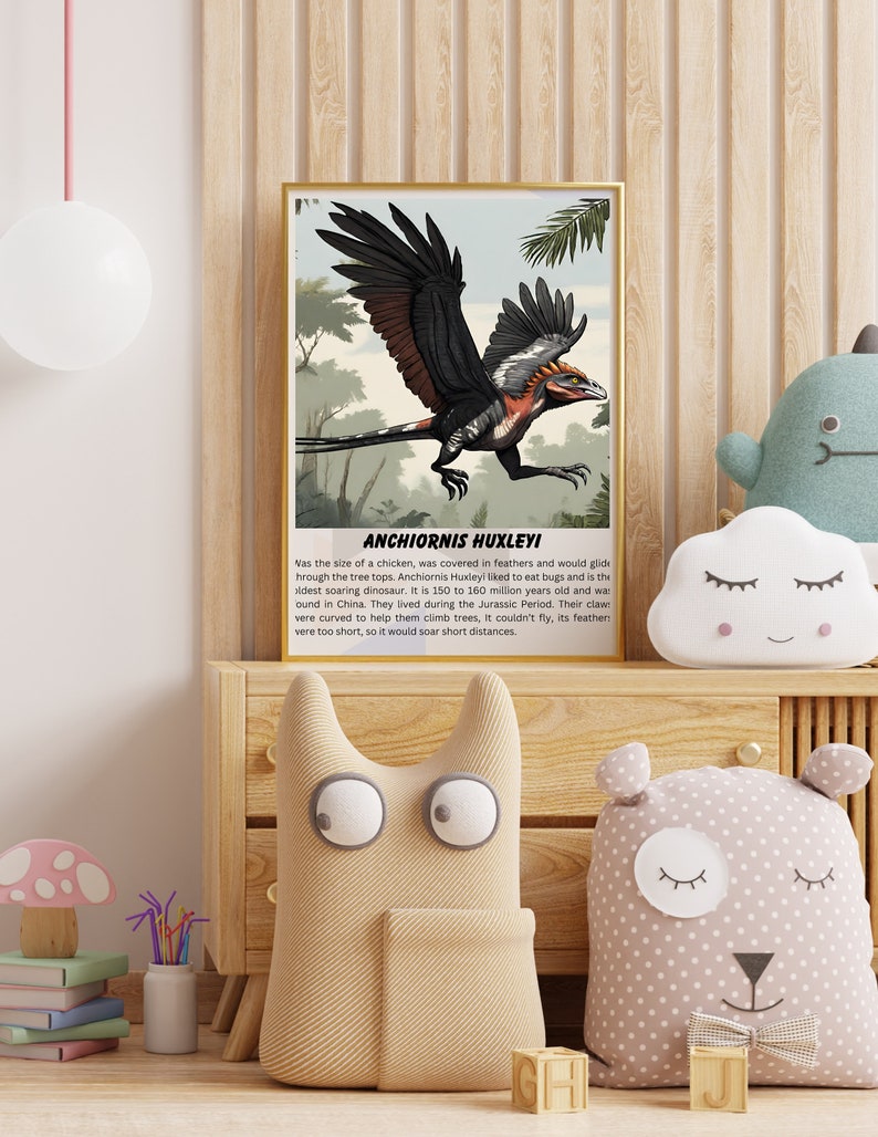 Anchiornis Huxleyi Dinosaur, Learn About Dinosaurs, Educational and Fun ...