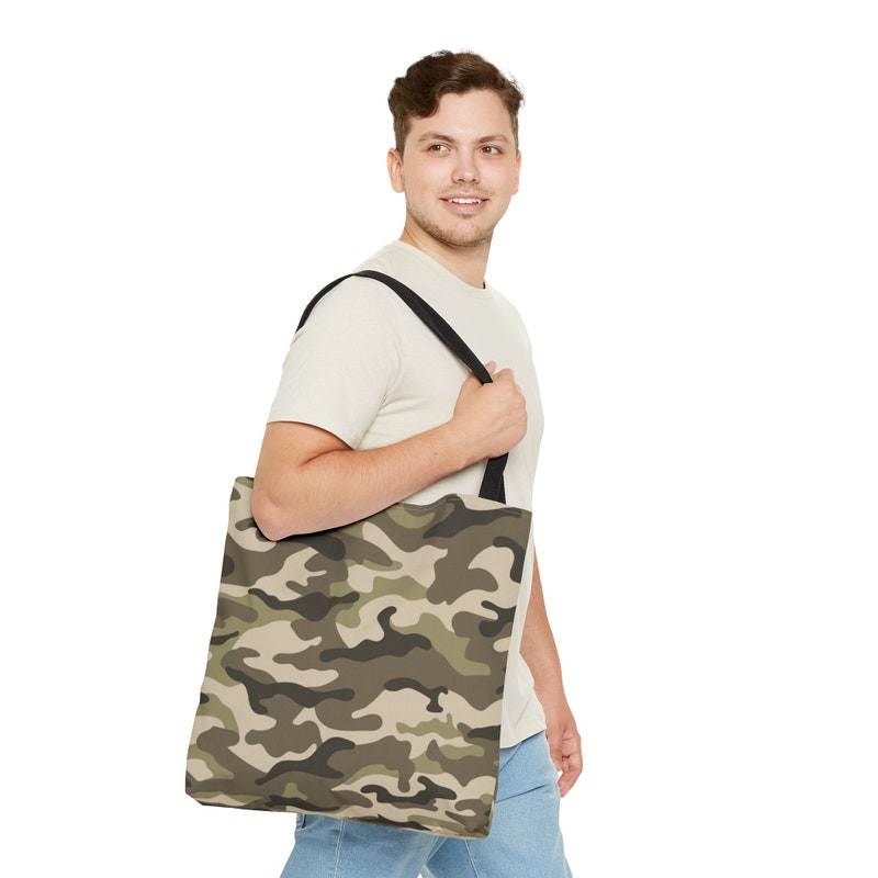 Camo Tote Bag - Etsy