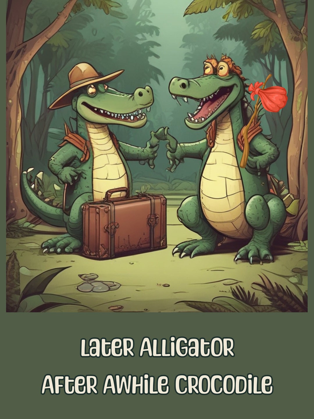 Later Alligator, After Awhile Crocodile, Crocodile and Alligator ...