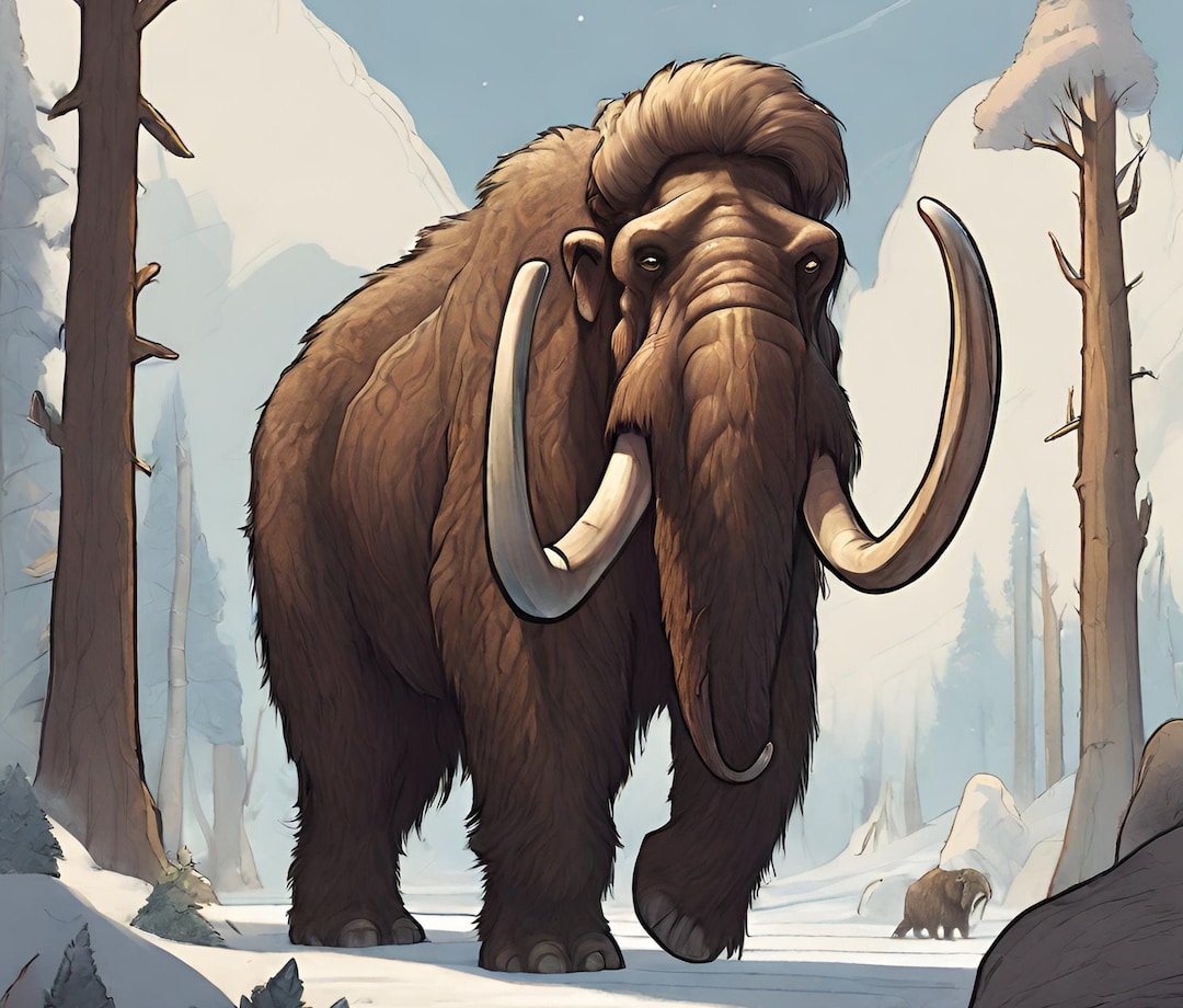 Woolly Mammoth Dinosaur, Dinos for Children, Dinosaur Information and ...