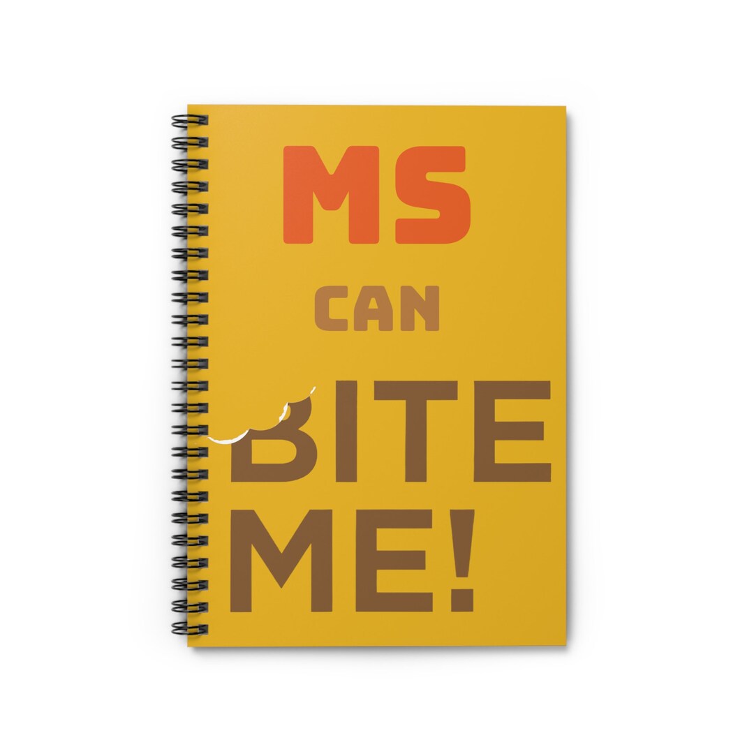 Multiple Sclerosis MS Spiral Notebook, Health Care Journal, Multiple ...