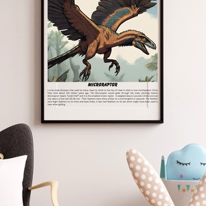 Microraptor Dinosaur, Dinosaur Education and Fun, Dinosaur Posters, Dino Downloads, Dinos for ...