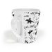Rodeo Latte Mug, Black and White Rodeo Mug, Rodeo Theme Mug, Cowgirl Mug, Cowboy Mug, Rodeo ...