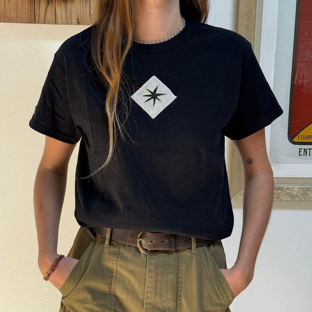 The Dog and the Wolf Block-print Unisex T-shirt - Etsy