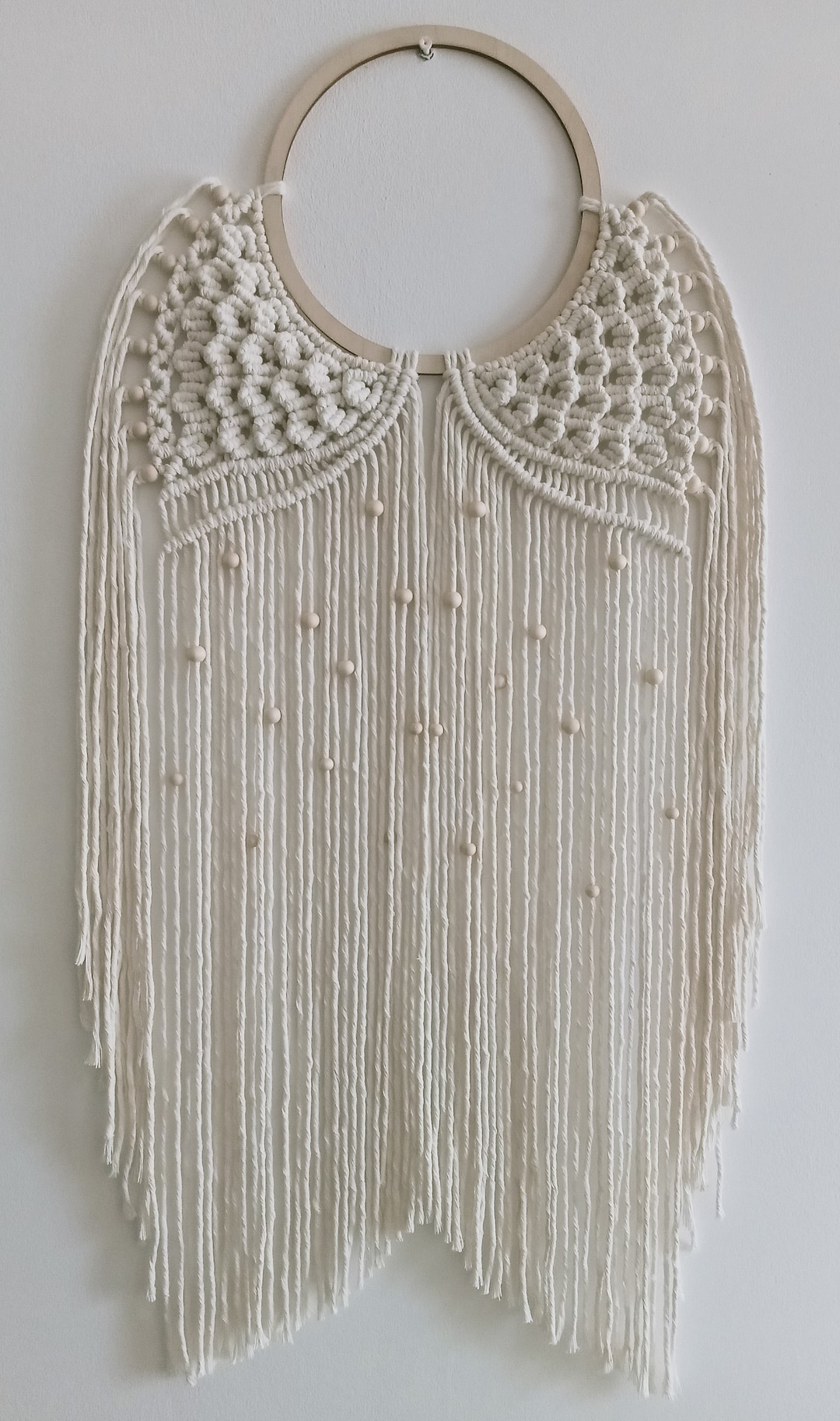 Macrame, Angel Wings, Wall Hanging, Decoration, Handmade Craft - Etsy