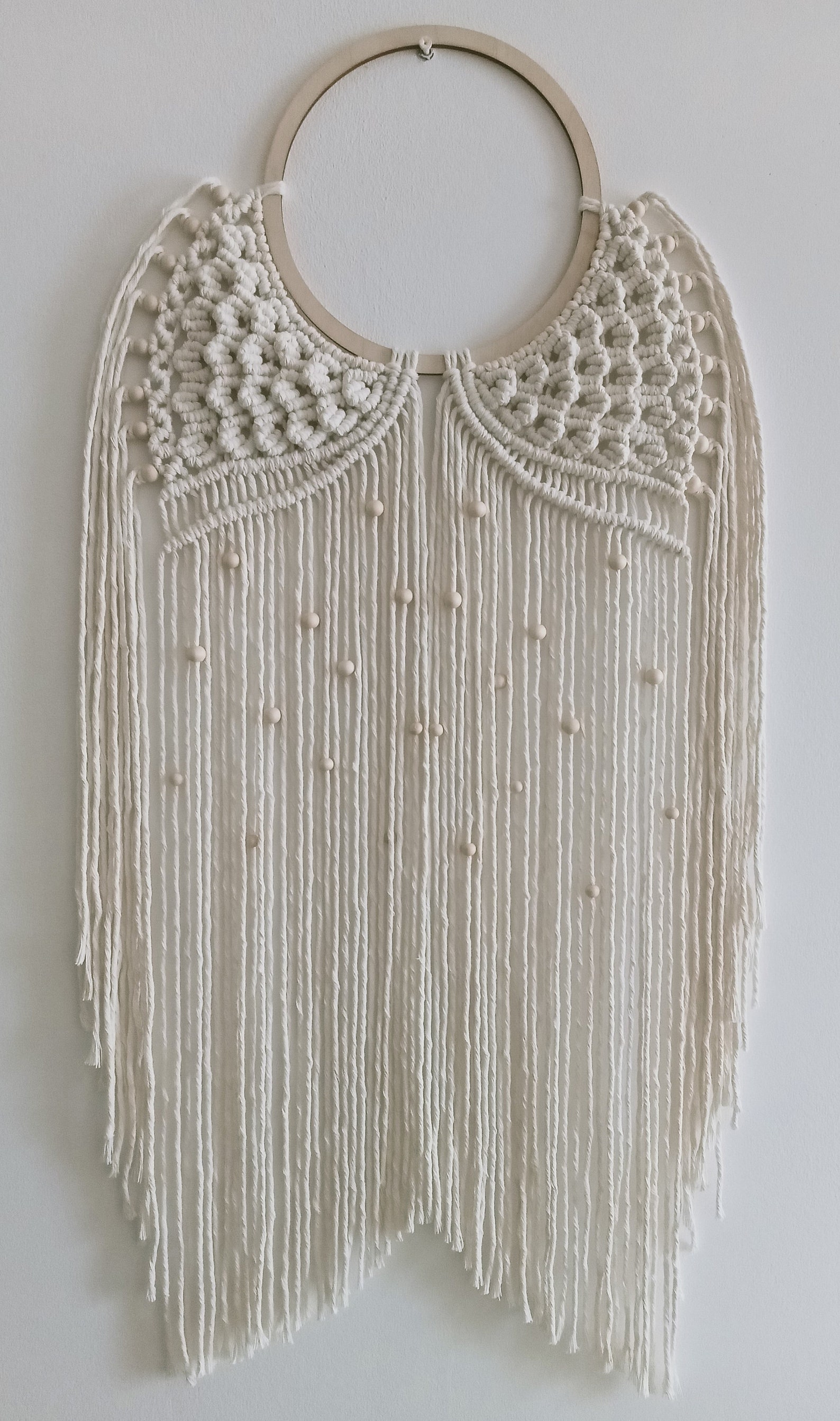 Macrame, Angel Wings, Wall Hanging, Decoration, Handmade Craft - Etsy