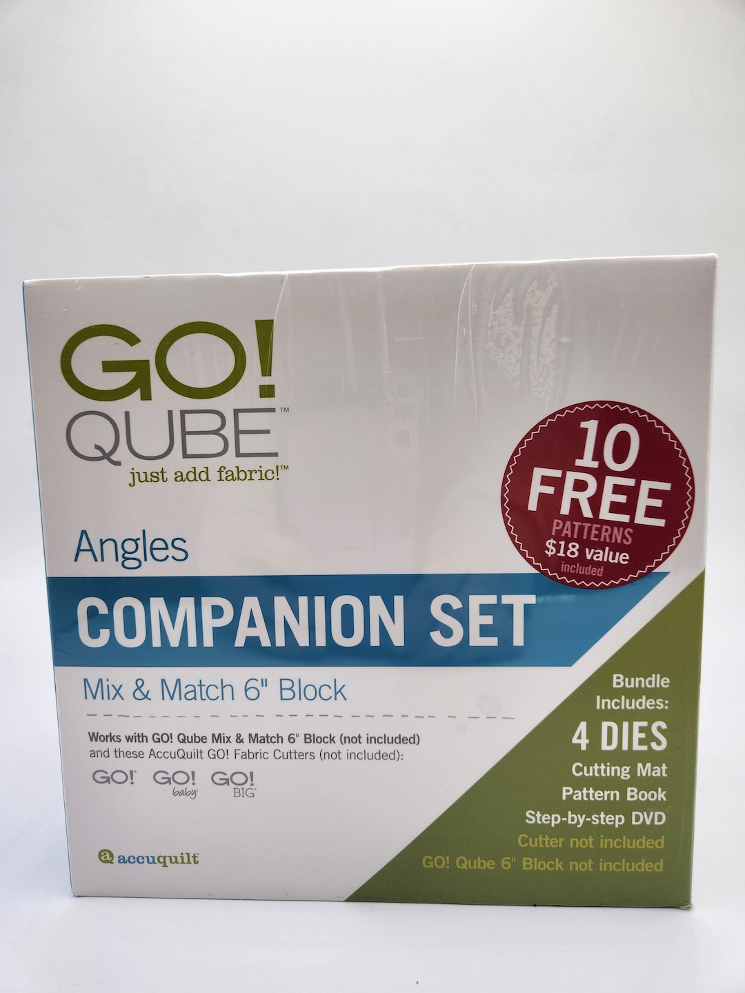 Accuquilt Go Qube Companion Set Angles Mix & Match 6 Block Unopened - Etsy