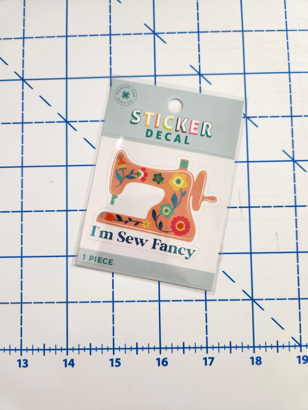 I'm Sew Fancy Sewing Machine Sticker Decal From Missouri Star - Etsy