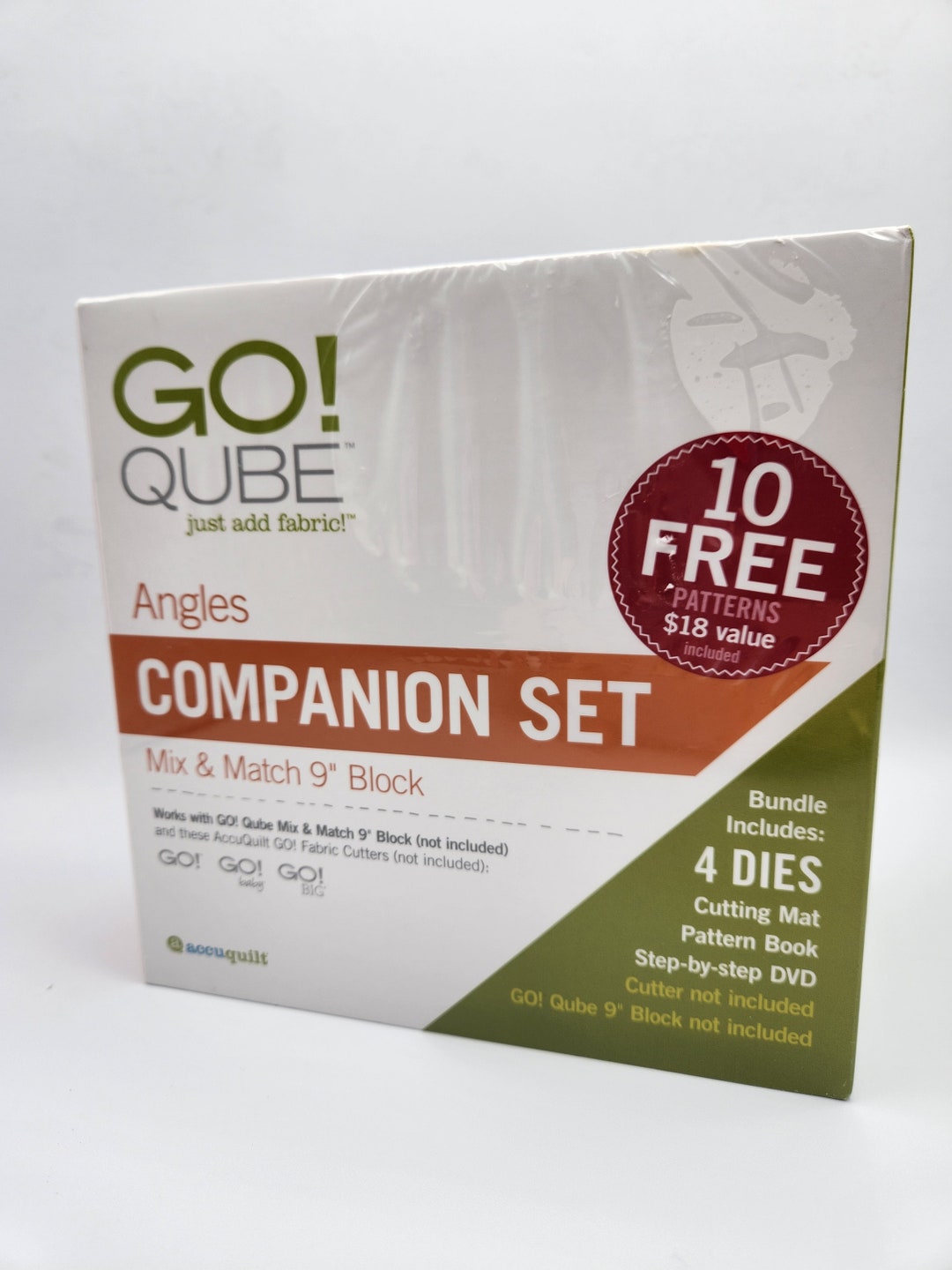 Accuquilt Go Qube Companion Set Angles Mix & Match 9 Block Unopened - Etsy