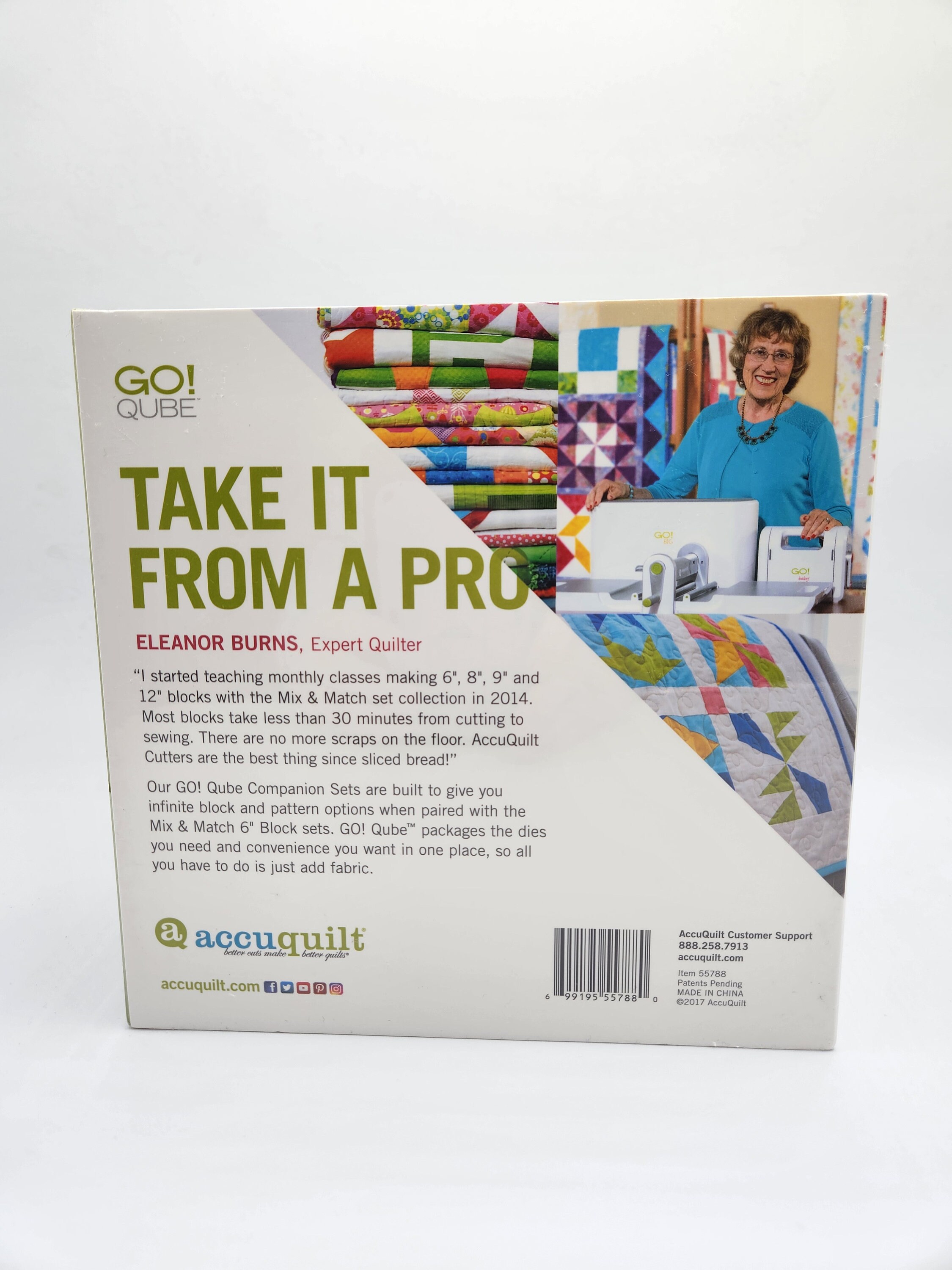 Accuquilt Go Qube Companion Set Angles Mix & Match 6 Block Unopened - Etsy