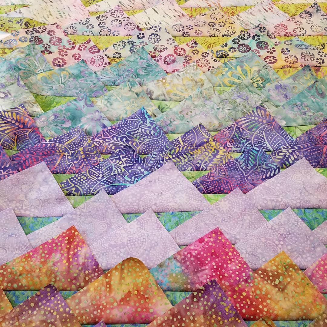 Gecko Chase Batik Quilt Pattern - Etsy