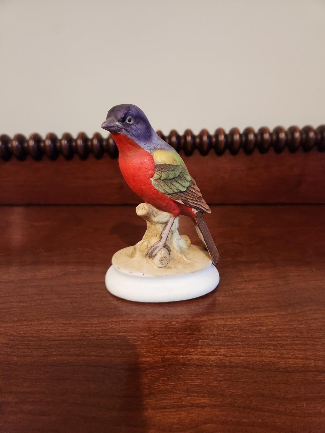 Vintage Lefton China Bunting Bird Figurine - Etsy