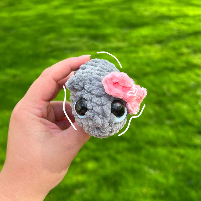 Sad Hamster Plushie Amigurumi, Cute, Toy, Plush, Stuffed Animal, Meme ...