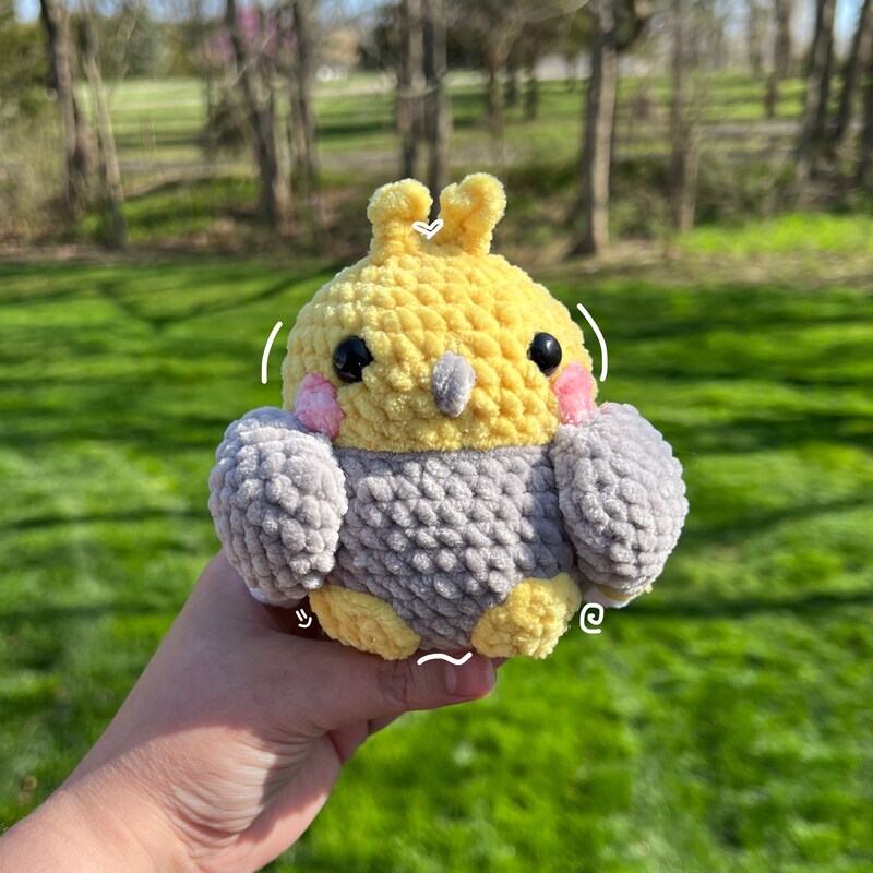 Cockatiel Plush - Etsy