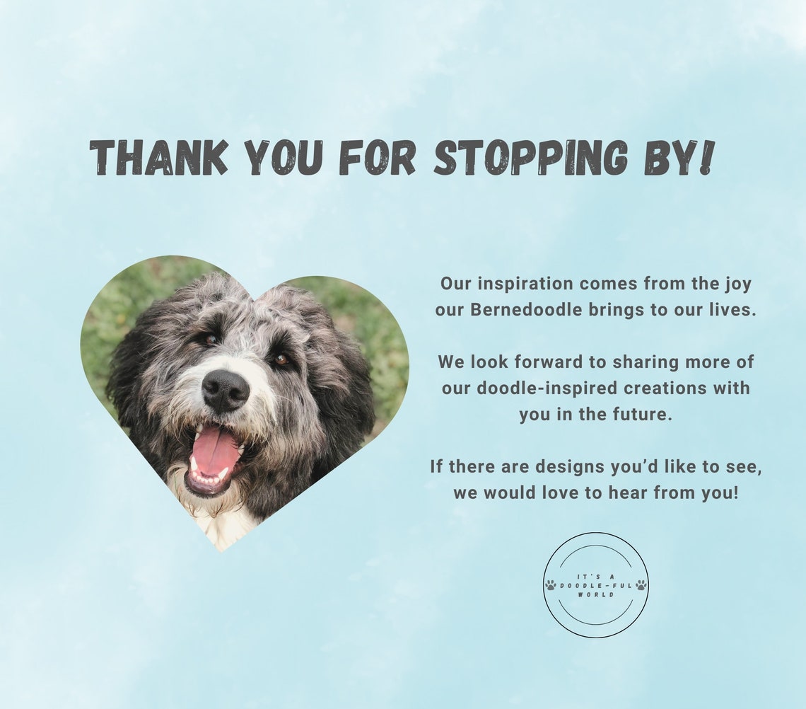 Printable Aussiedoodle Retirement Card, Digital Retirement Card ...