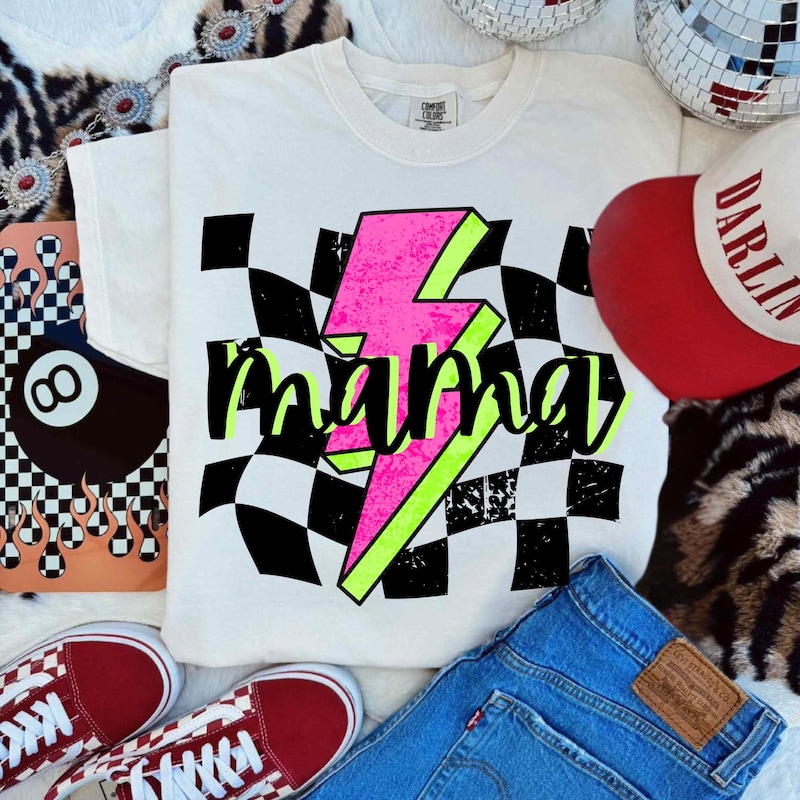 Neon Lightning Bolt - Etsy