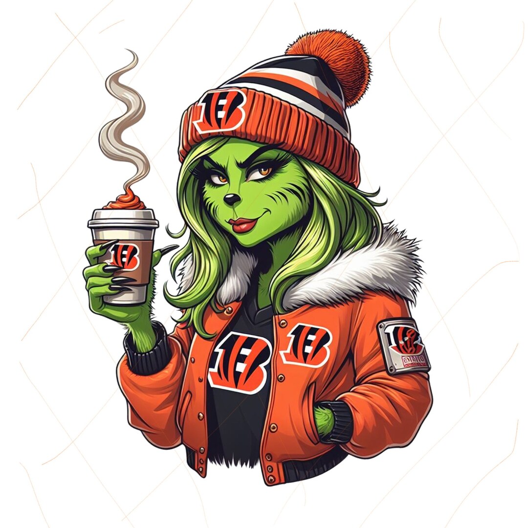 Boujie Female Grinch Bengals - Etsy