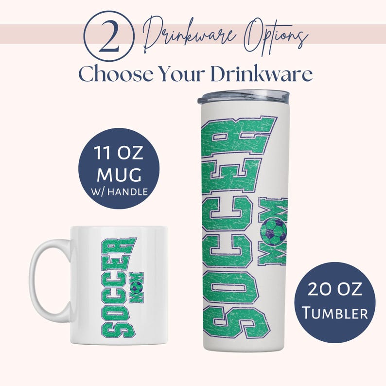 Soccer Mom Tumbler, Personalized Soccer Mom Tumbler With Player Name ...
