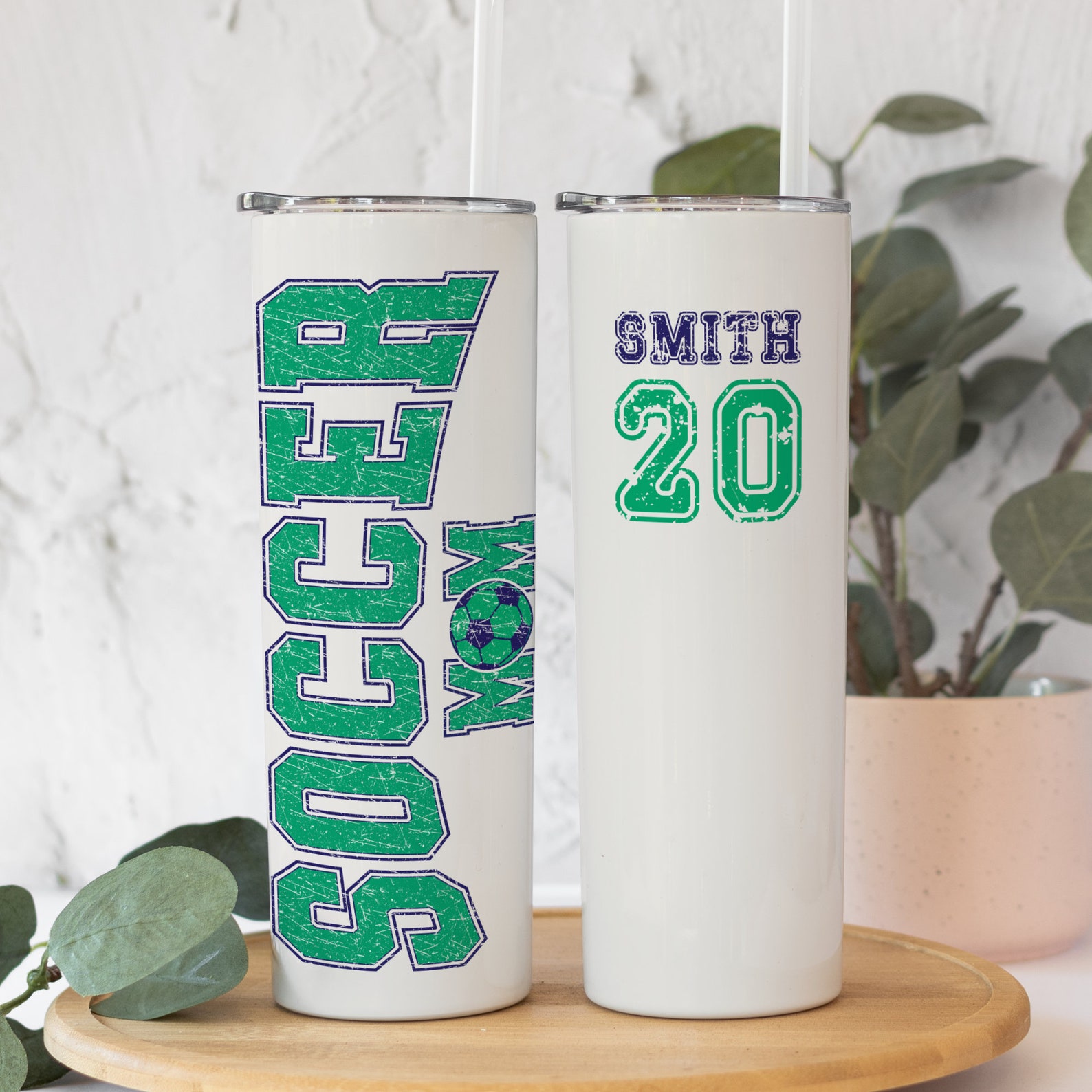 Soccer Mom Tumbler, Personalized Soccer Mom Tumbler With Player Name ...