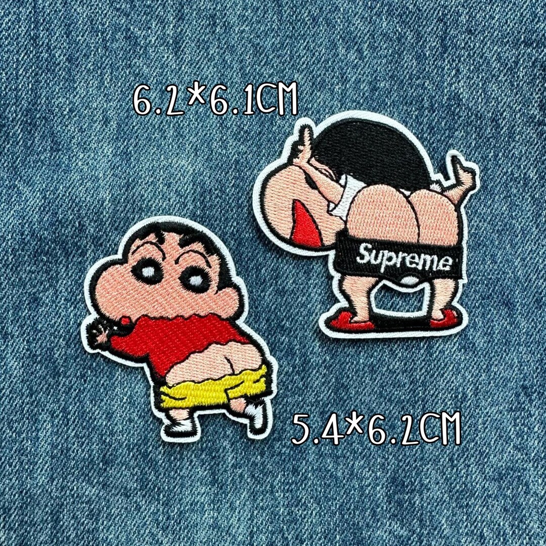Iron-on Patch Crayon Shinchan Patch Silly Boy Patches Cartoon Patch ...