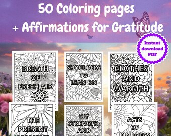 50 Mandela Gratitude Coloring Pages for Adults Thanksgiving - Etsy
