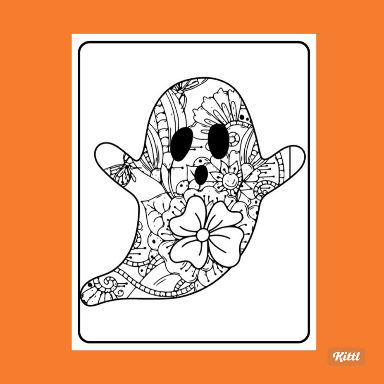 20 Mandala Halloween Coloring Pages, Kids Adults, Halloween Mandala ...