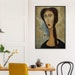 Modigliani-inspired Painting: Woman With Oblong Face and Long Neck ...