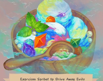 Bug Snacks | Dungeon Meshi Food Art | Print and Postcard - Etsy