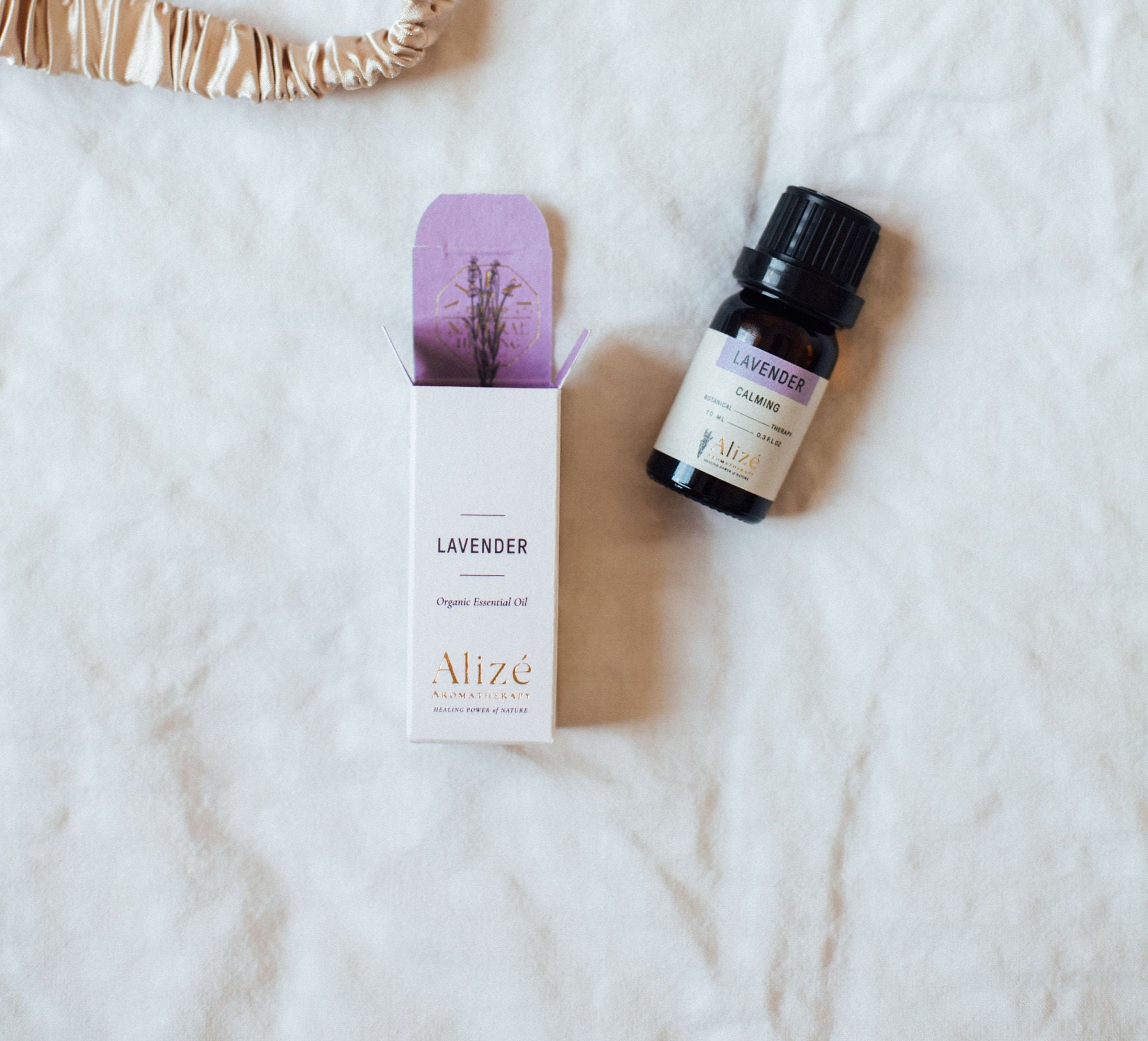 Alizé Lavender Essential Oil, USDA Certified Organic 100% Pure Natural Aromatherapy Oil ...