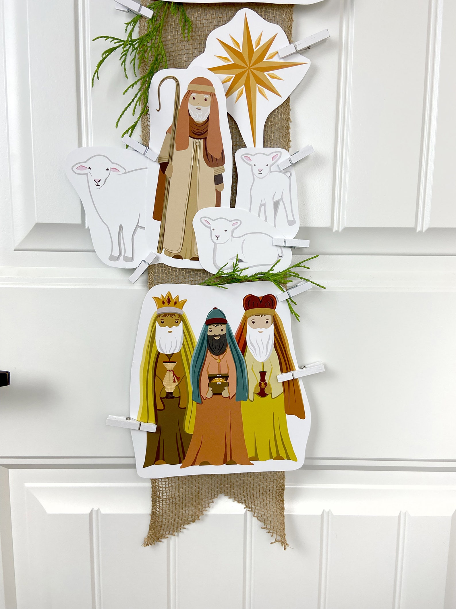 Jesus Birth Nativity Bible Lesson for Kids Christmas Activity Advent ...