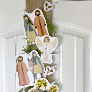 Jesus Birth Nativity Bible Lesson for Kids Christmas Activity Advent ...