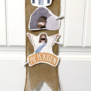 Holy Week Easter Story Printable Holy Week Easter Advent Activity ...