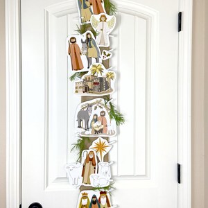 Jesus Birth Nativity Bible Lesson for Kids Christmas Activity Advent ...