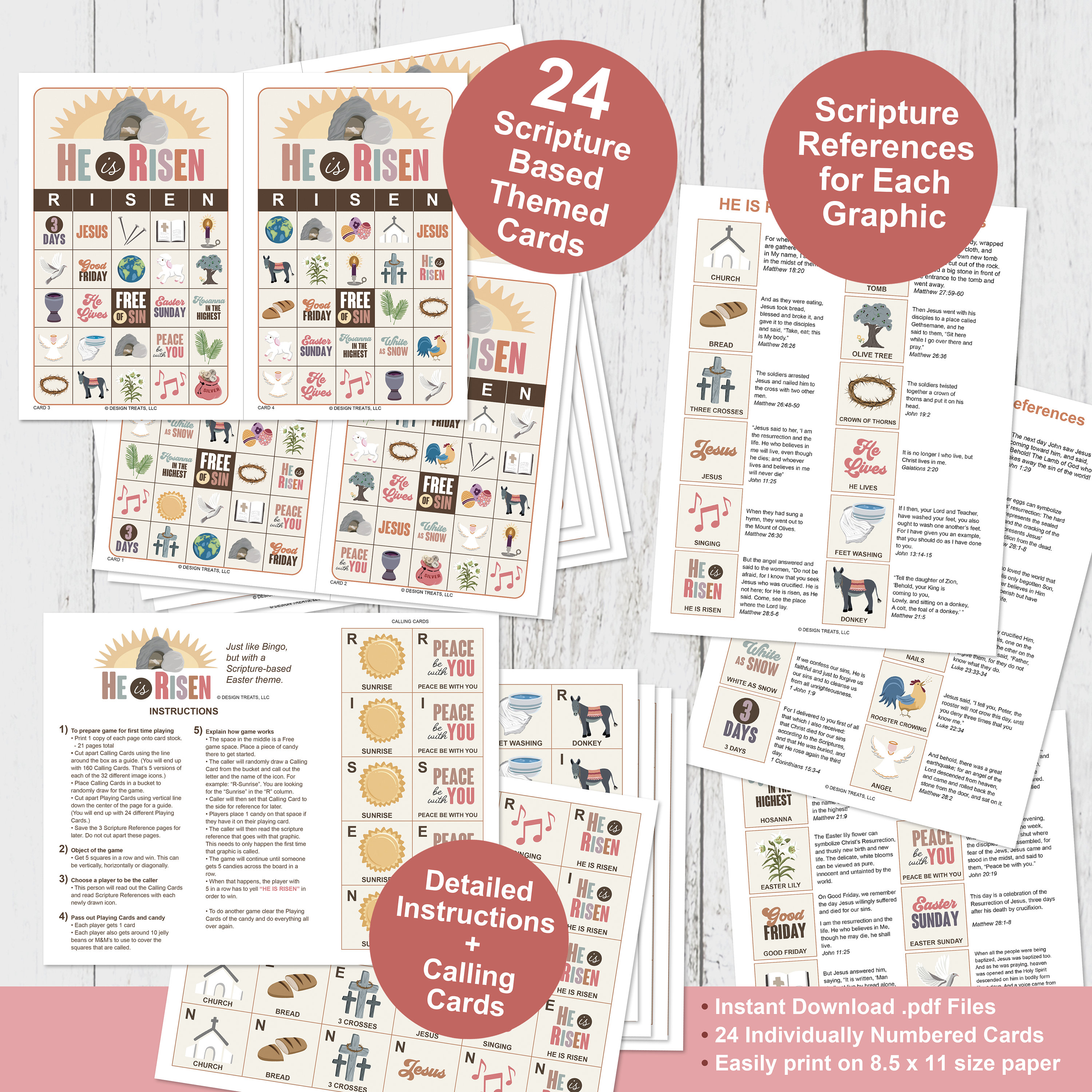 Holy Week Easter Bundle Printables - Holy Week Coloring Wheel, Easter ...