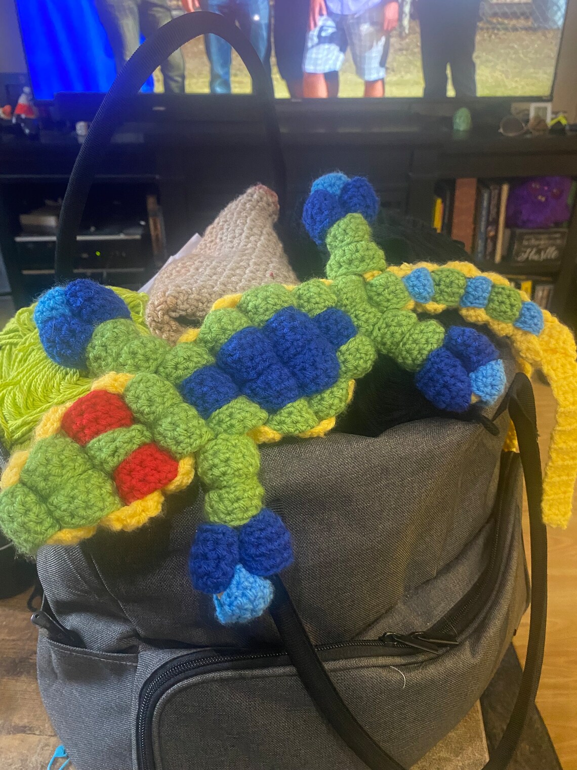 Crochet 90s Beaded Lizard - Etsy