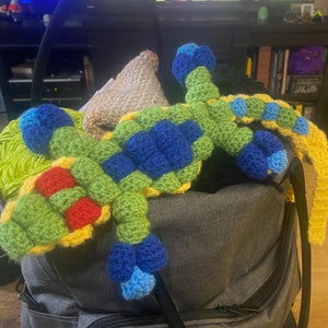 Crochet 90s Beaded Lizard - Etsy