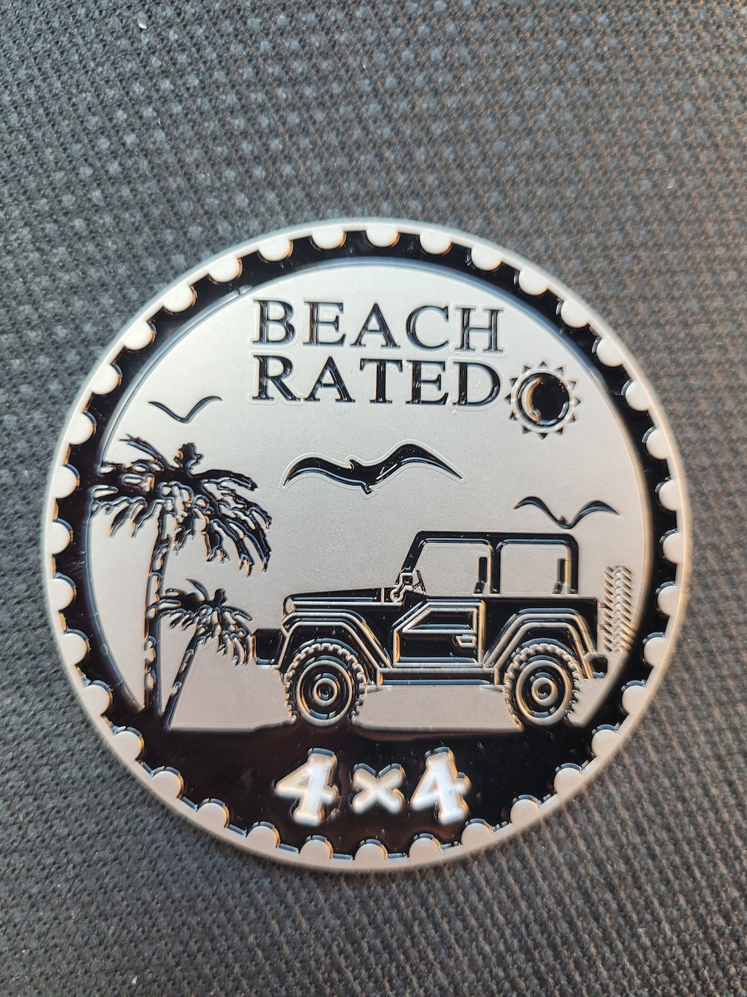 Beach Rated 4X4 Badge Emblem - Etsy