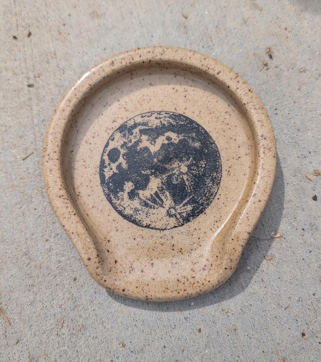 Spoon Rest 'full Moon' - Etsy