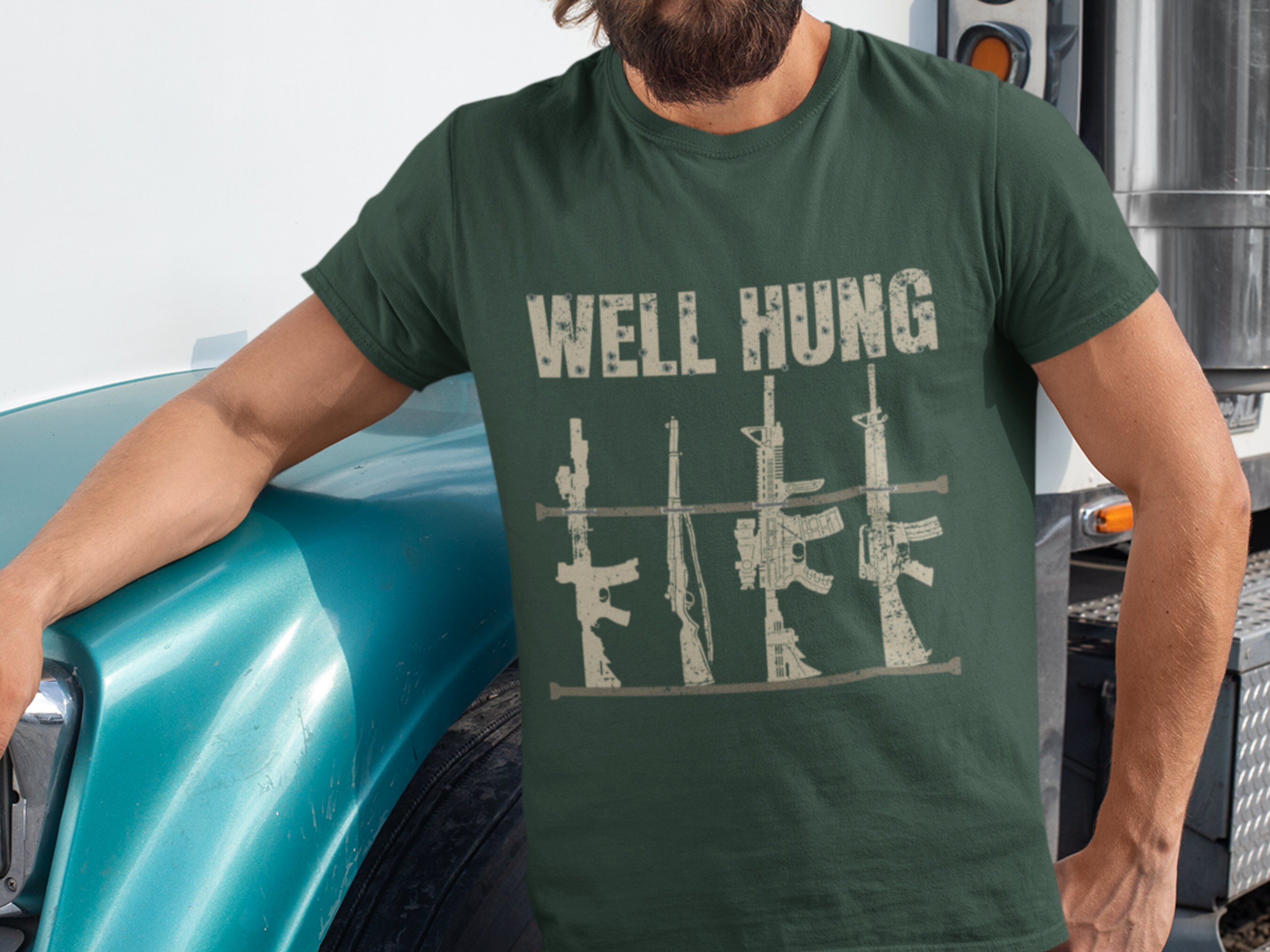 Funny Gun T Shirt, Gun Gifts for Men, 2nd Amendment Gun Lover Tshirt ...