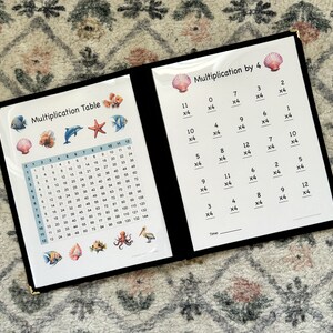 Multiplication and Division Practice Worksheets - Etsy