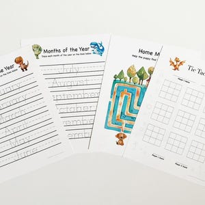 Personalized Morning Menu Printable Vol 2 for Preschool and ...