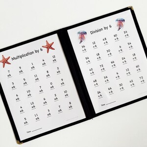 Multiplication and Division Practice Worksheets - Etsy